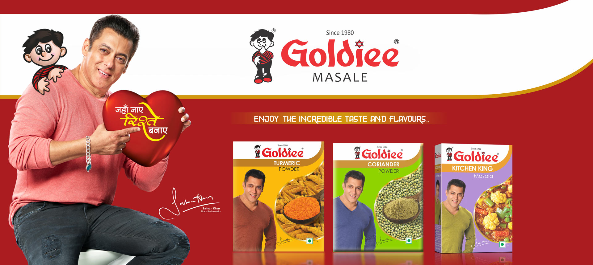 Goldiee Group | Best Indian Spices | Masala Brand